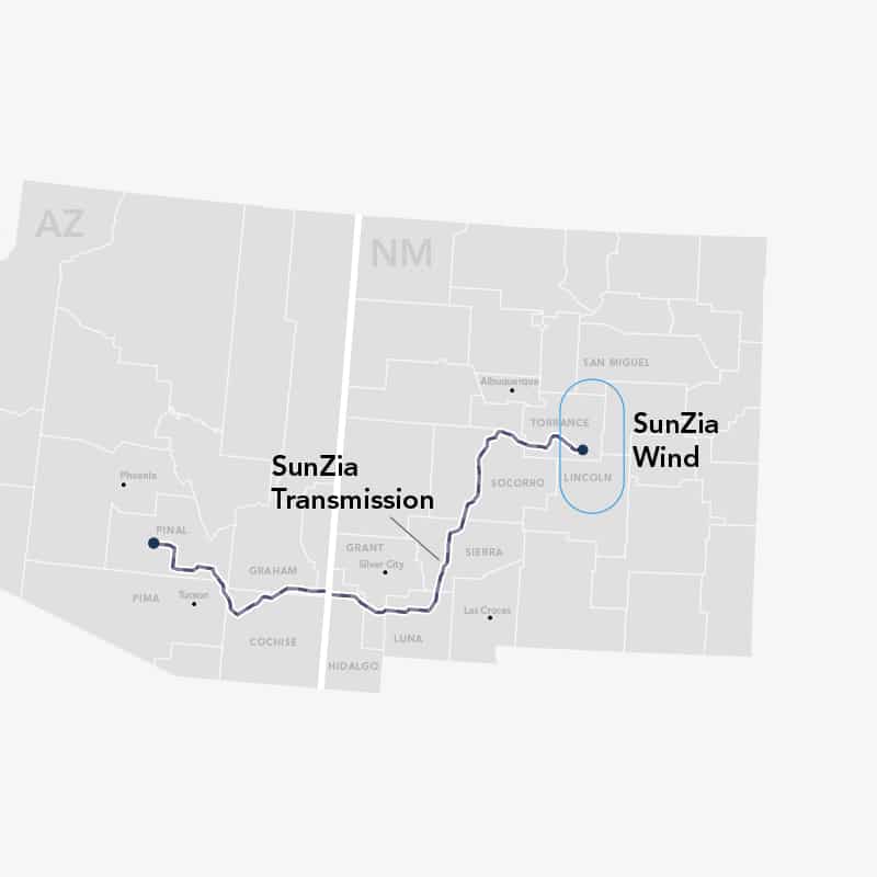 SunZia wind project could generate $20.5B - Pattern Energy - New Mexico